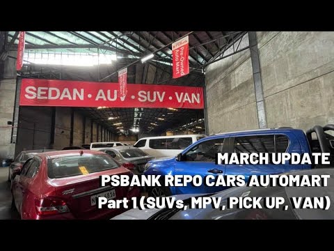 PSBANK REPOSSESSED CARS (SUV, MPV, PICK UP, VAN)