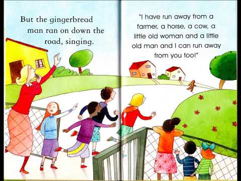 Gingerbread man-PDF with audio material