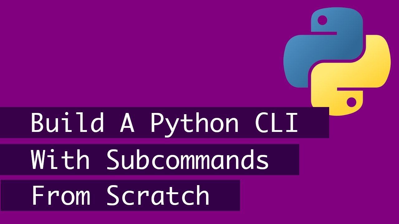 Build a Python CLI with subcommands from scratch