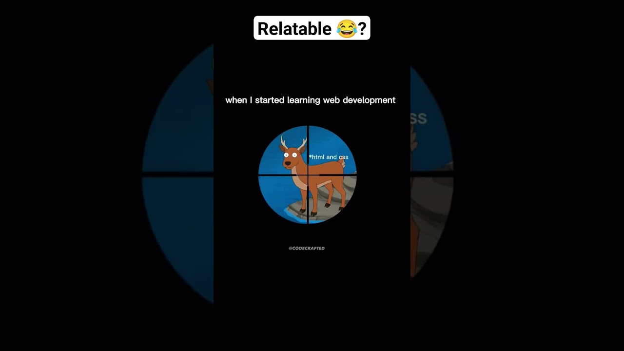 Meme for aspiring web developer #shorts #memes #programming