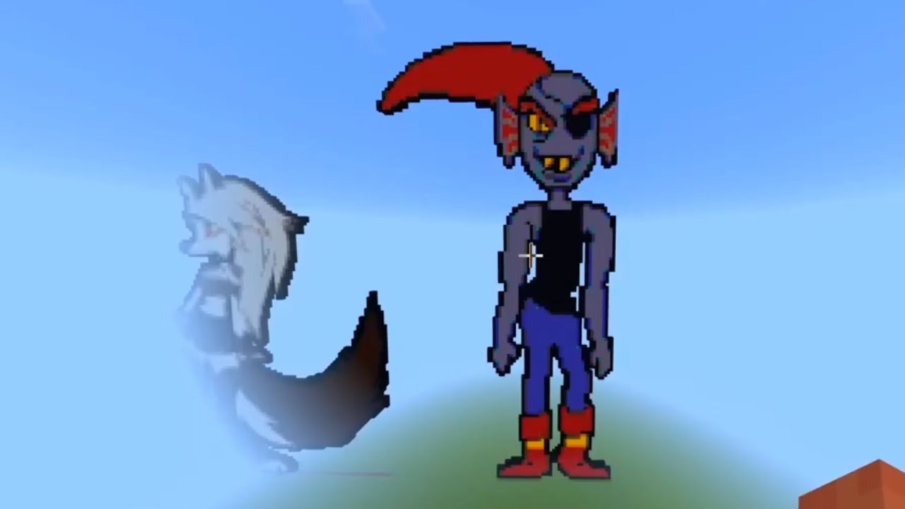 How to Create Undyne Pixel Art in Minecraft: A Complete Guide