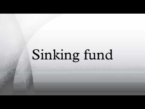 Sinking fund
