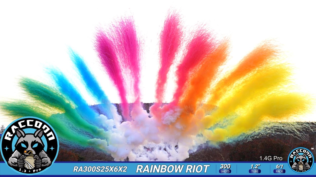 RA300S25X6X2 RAINBOW FANTASY RACCOON FRIEWORKS 1.4G Pro Line Compound Cake