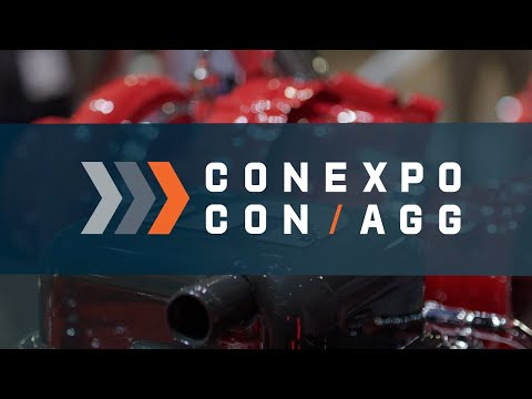 Sany at ConExpo with Cummins