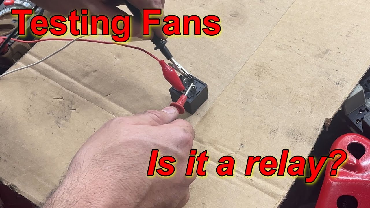 Troubleshooting Engine Fans on the Firebird - Fans, Relays, and PCM Tests