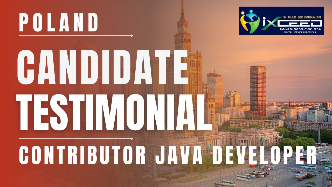 Candidate Testimonial | Contributor Java Developer | Poland