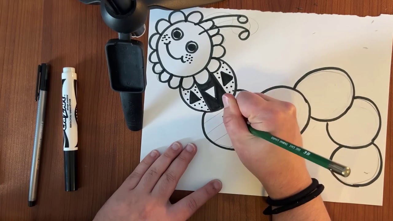 K - 2nd grade Week 2 Art Project: Pattern Animals