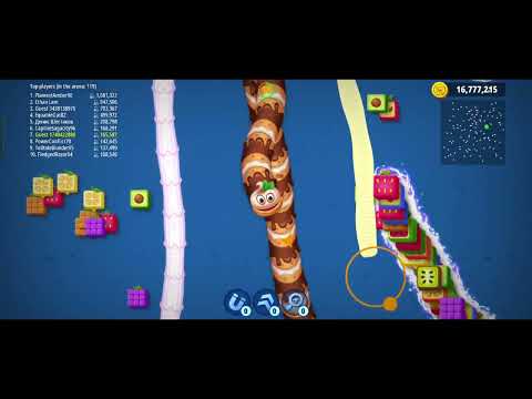 400000+ score in 4 minutes unlimited money worm zone game 🤑😯 #gameplay