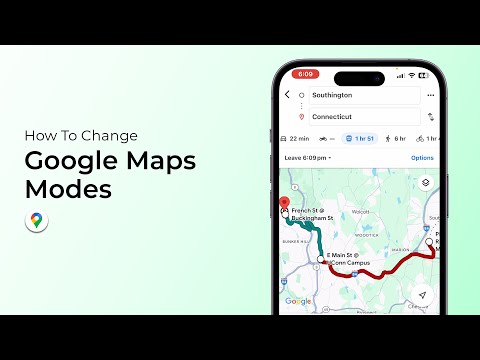 How To Change Your Google Maps To Walking, Driving, Cycling & More?