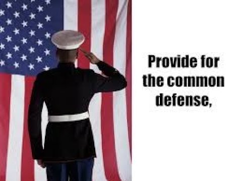 Provide for the Common Defense - Preamble to the Constitution - Save Our Republic! #45