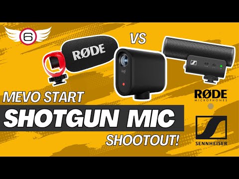 Shotgun Mic Shootout! 🎤 Mevo Start Camera Mic Test (Rode vs. Sennheiser)