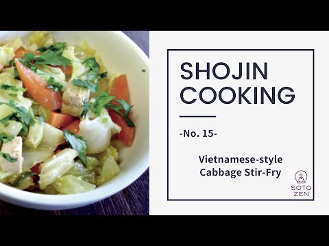 Shojin Cooking - No.15 Vietnamese-style Cabbage Stir-Fry