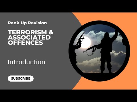 Terrorism - UK Police Revision