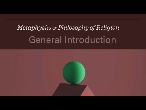 Introduction to Metaphysics & Metaphysical Issues in Philosophy of ...