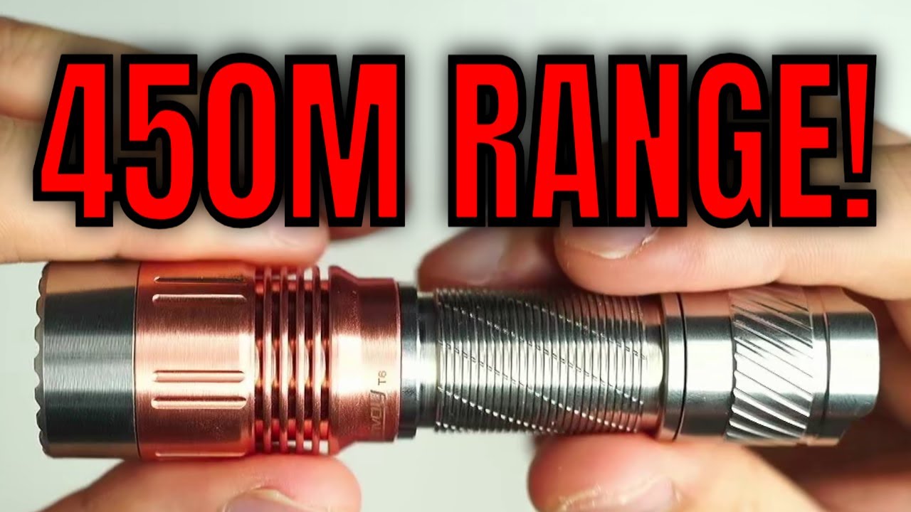 Ultimate Pocket Thrower? Convoy T6 Copper/Titanium (SFT-12) - LED ...