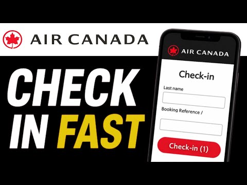 How To Check In On Air Canada App 2025 (EASILY!!!)