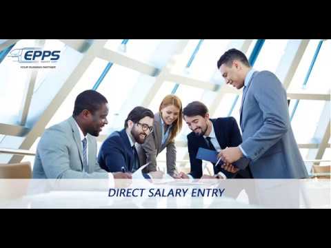 EPPS SMART ERP - Direct Salary Entry