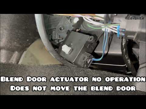 Customer States “No Heat From Vent’s” Jeep Blend Door Actuator Location & Replacement #actuator