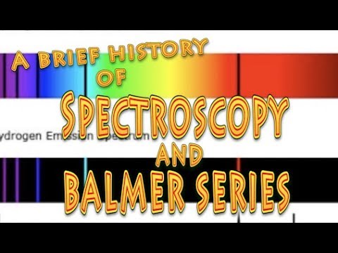 History of Spectral lines and Balmer