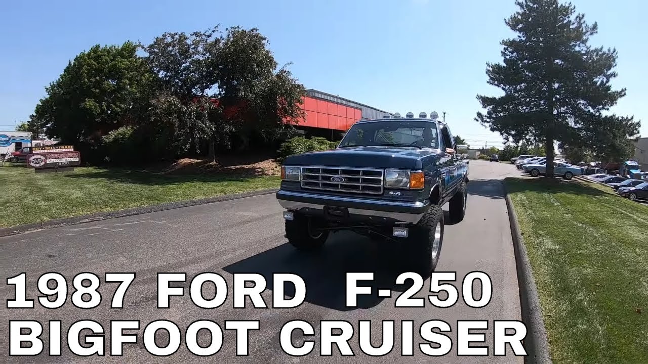 1987 Ford Bigfoot Cruiser: The Story of a Forgotten Monster Truck ...
