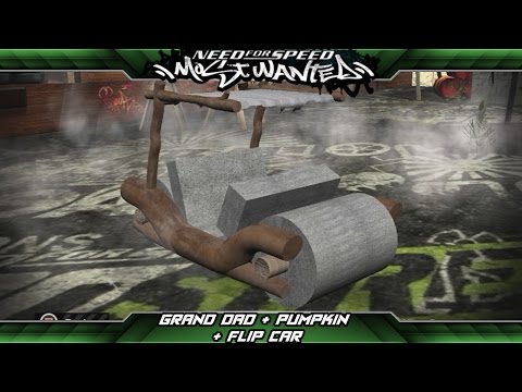 Need for Speed: Most Wanted Mod Showcase - Flintstones Car + Pumpkin + Flip Car (F&F6)