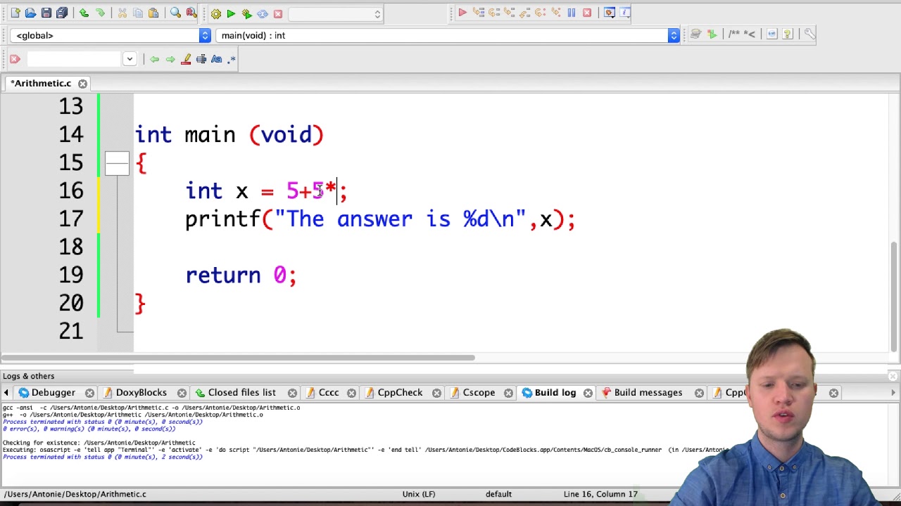 6. C Programming - Arithmetic