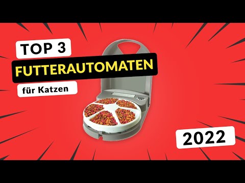 Futterautomaten für Katzen 2022 - für Trocken- und Nassfutter