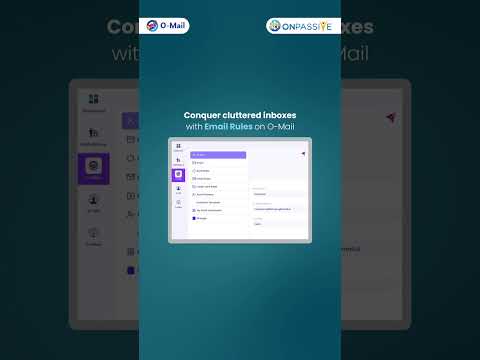 Reduce inbox clutter by updating email rules on O-Mail