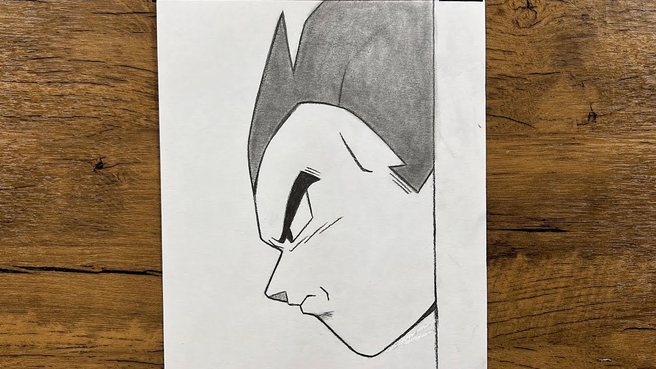How to draw Vegeta step-by-step | Anime drawing tutorial