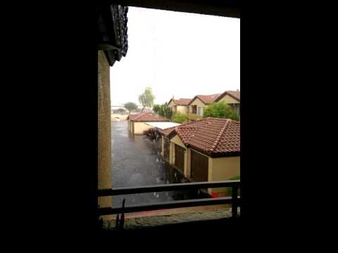 Monsoon hits Glendale Arizona