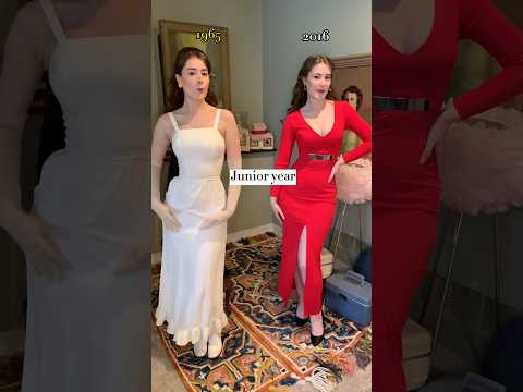 Prom dresses 2010s???? vs 1960s ????