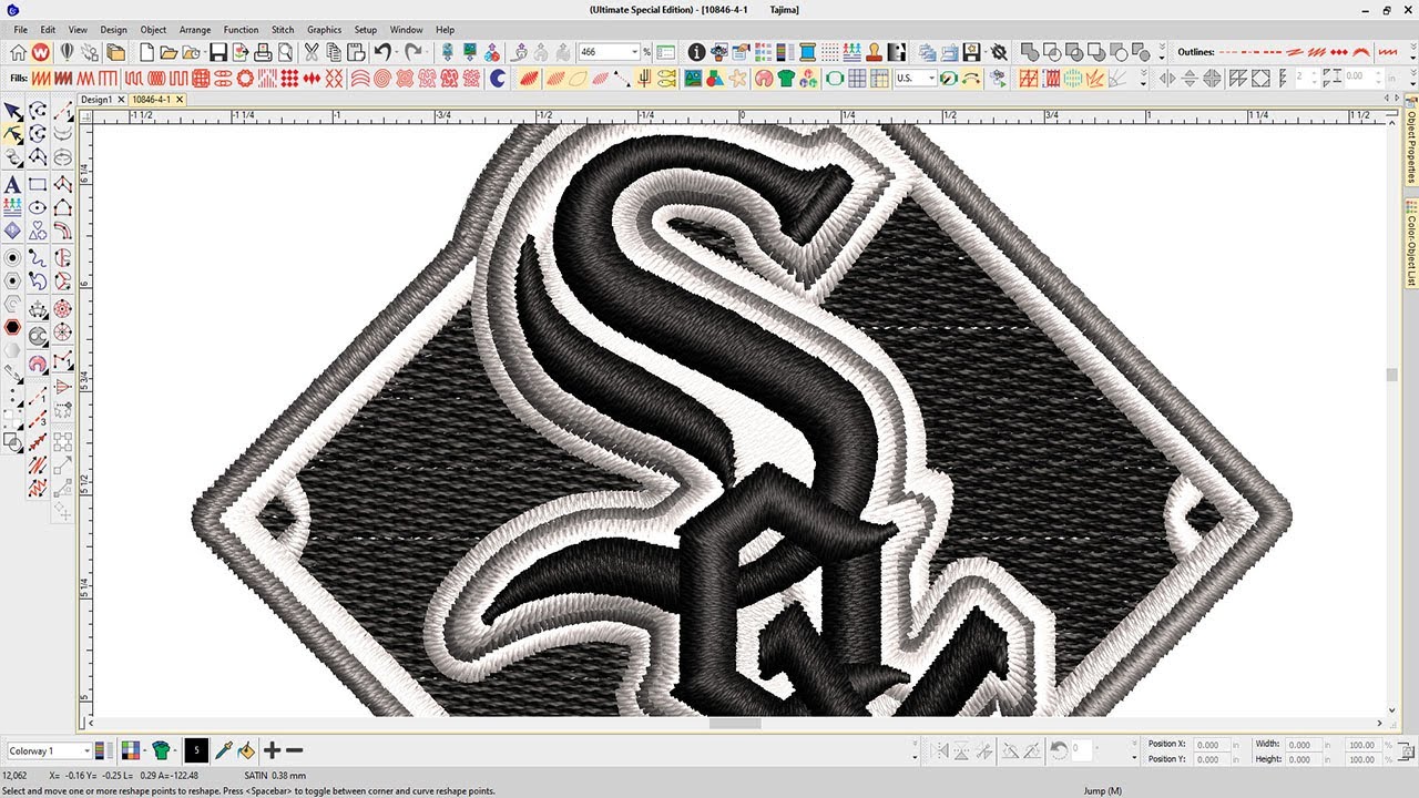 Best CHICAGO WHITE SOX 3d Embroidery logo.