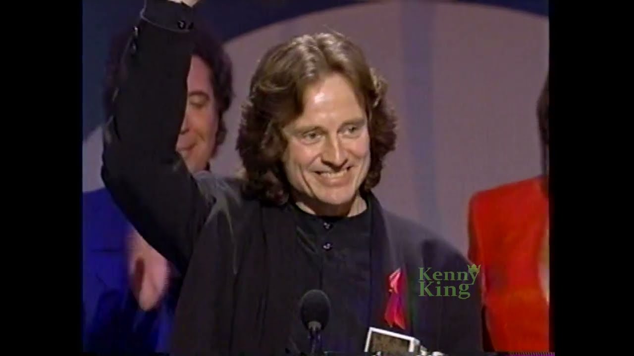 Led Zeppellin-RARE- Black Dog live/wins award- 1995 AMAS (1/30/1995) 4K HD
