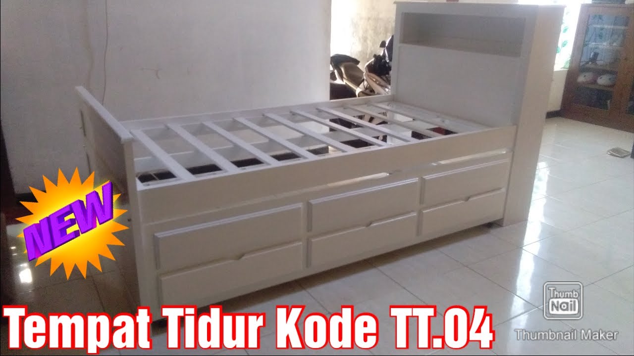Tempat Tidur Anak Sorong Harga 4 Juta Pas
