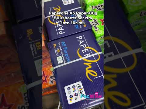 PaperOne/PaperOne A5 Paper/A5 Kertas 80 & 70gsm/Copier Paper (500’s/Ream)