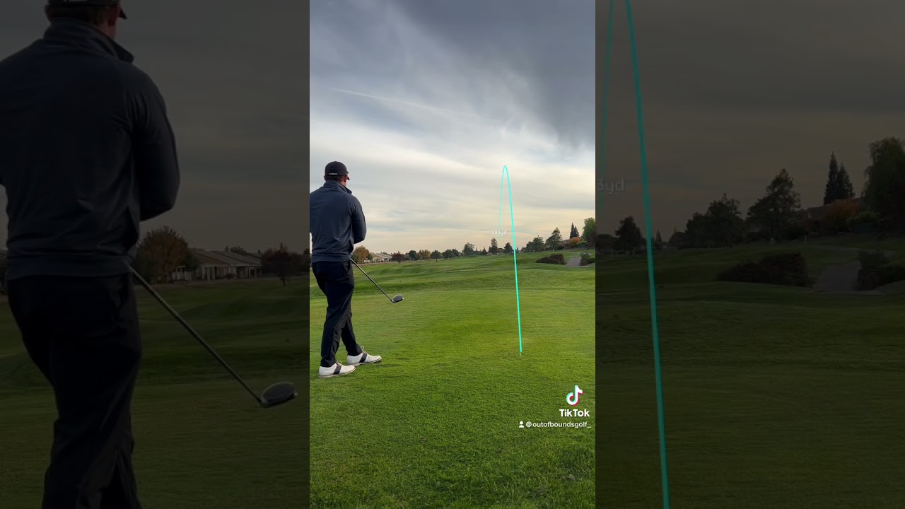 Following up a 320 yard drive with a duffel drive should be illegal #golf #outofbounds