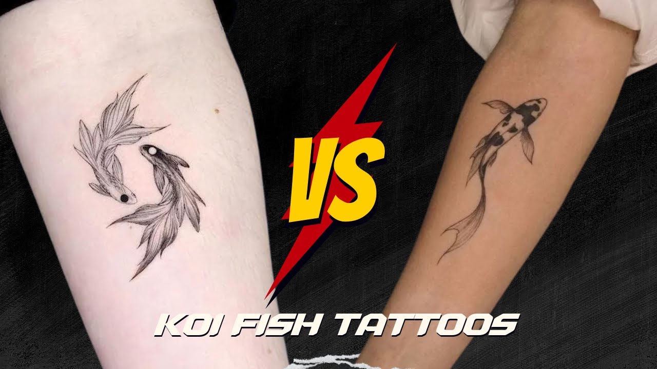 100+ Koi Fish Tattoos You Need To See!