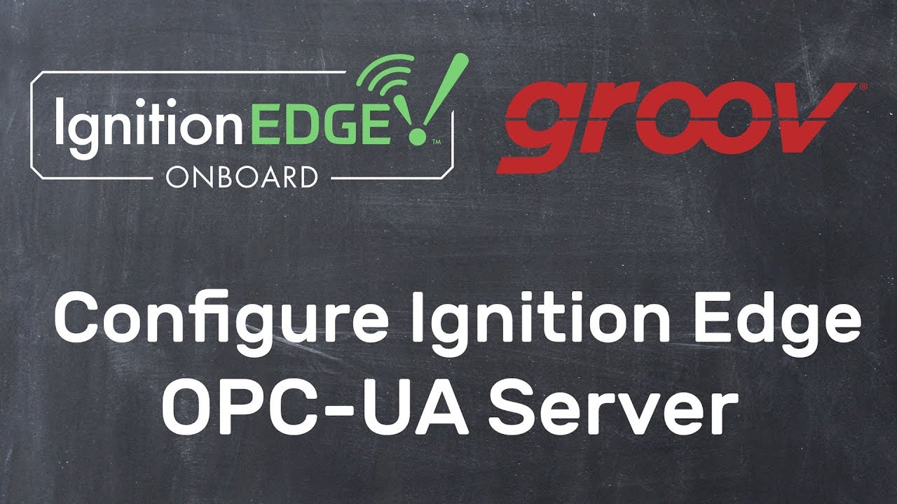Configure Ignition Edge's OPC-UA Server in groov