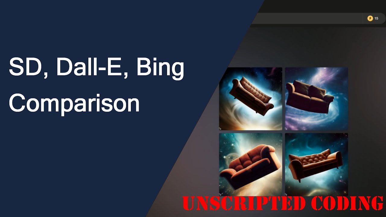 Comparison: Stable Diffusion, Dall E and Bing Image Creator | Unscripted Coding