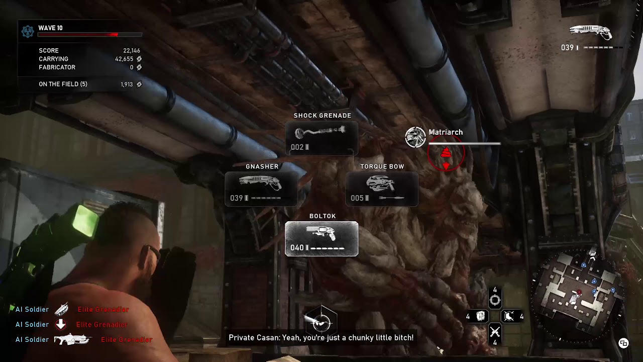 GOW 5 HANGTIME EXECUTION