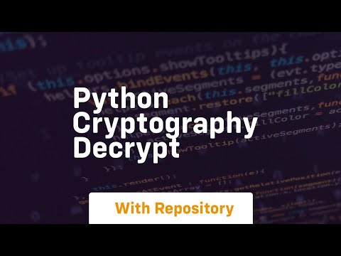 python cryptography decrypt