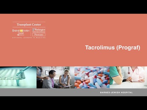 Tacrolimus (Prograf) – Prescription Medication Instructions for Post-Transplant Patients