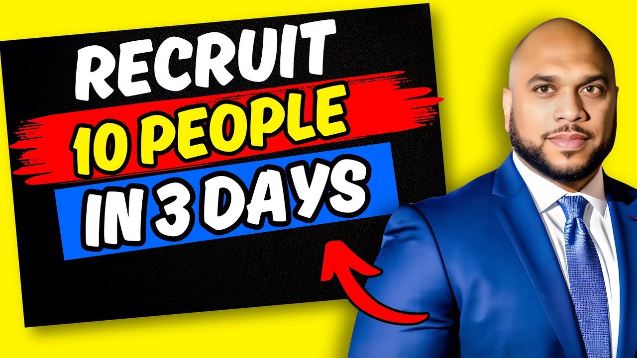 Network Marketing Recruiting: How I Recruited 10 People in 3 Days My Step-by-Step Blueprint