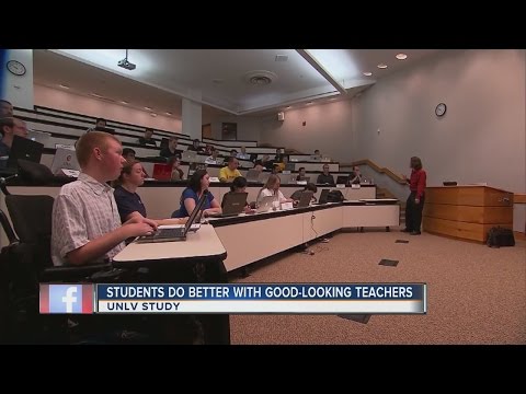 UNLV study: Students perform better with attractive teachers