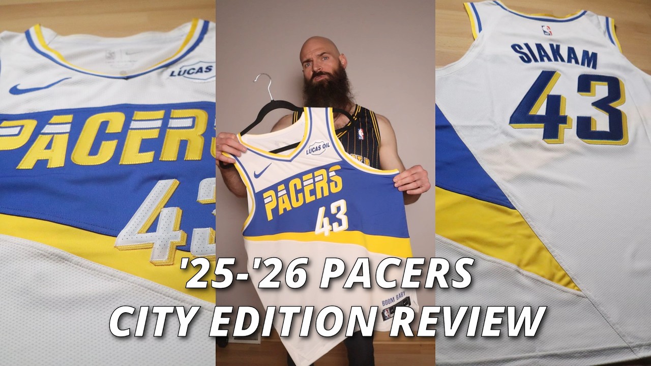 2025 - 2026 Indiana Pacers City Edition Unboxing and Review