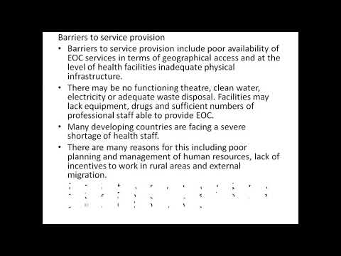 Essential Obstetric care - OBG Nursing