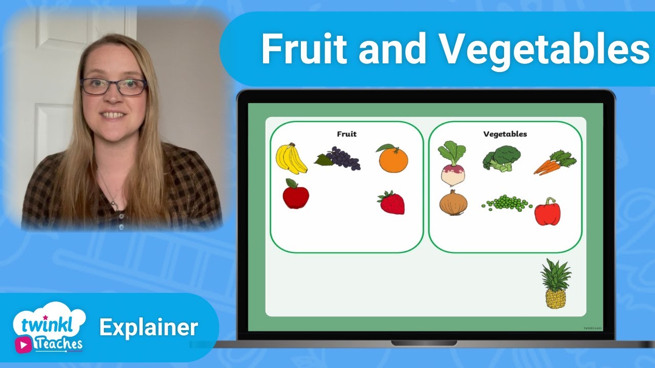 Fantastic Resource for Teaching Fruit and Vegetables Sorting Powerpoint