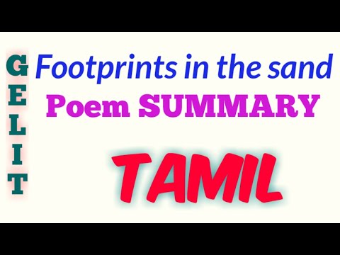 FOOTPRINTS IN SAND | TAMIL
