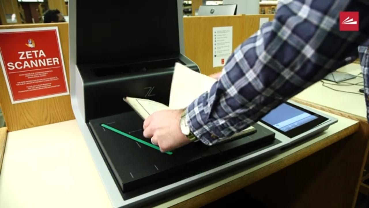 New Zeta Book Scanner Available At The Downtown Main Library - book ...