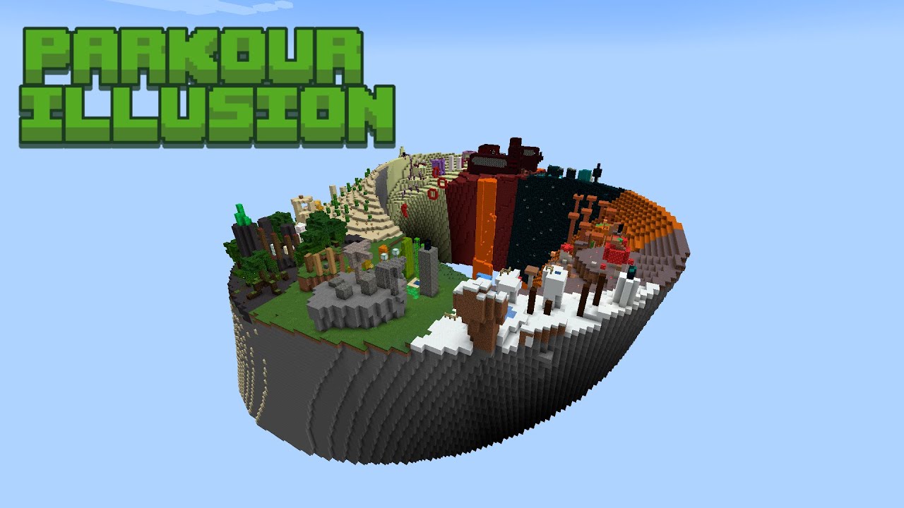 Parkoru Illusion | Minecraft Map Trailer